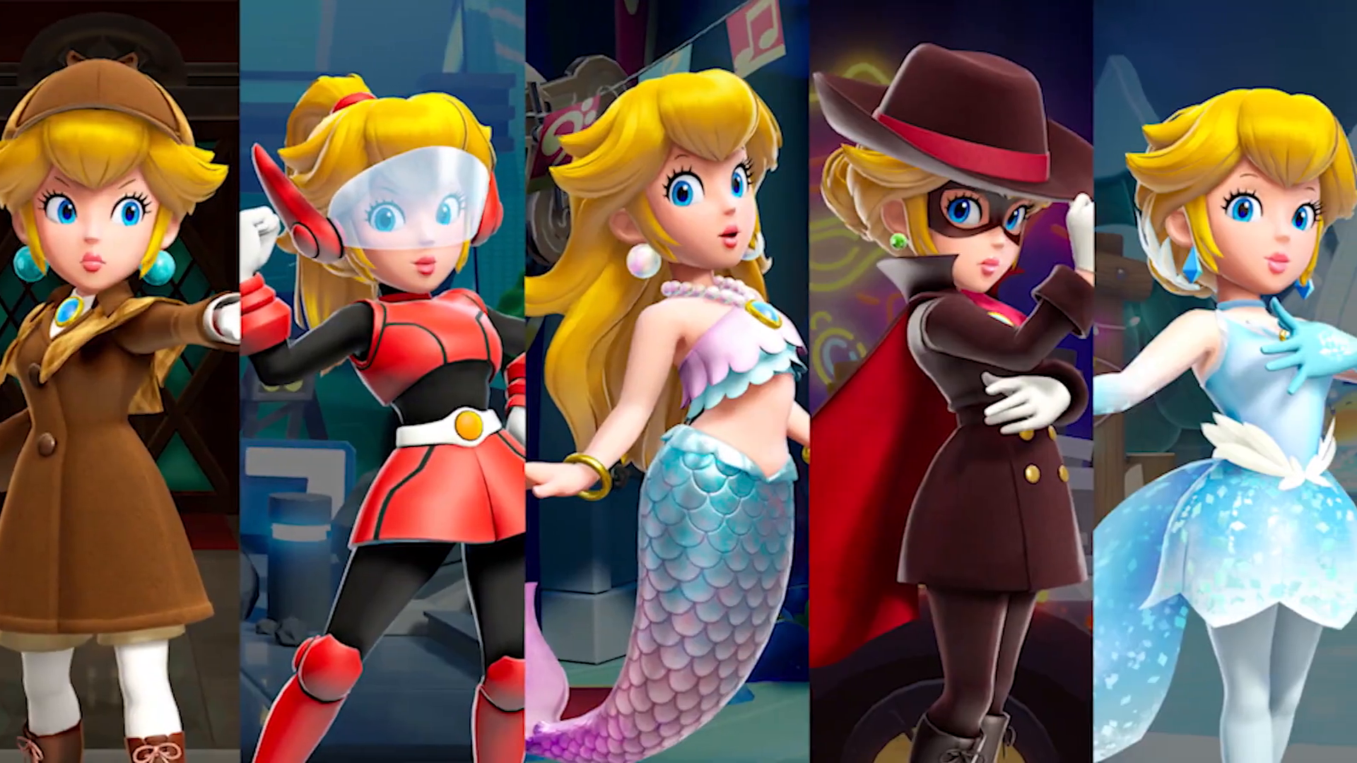 Peach becomes a mermaid, a superhero and a thief in the new trailer for ...