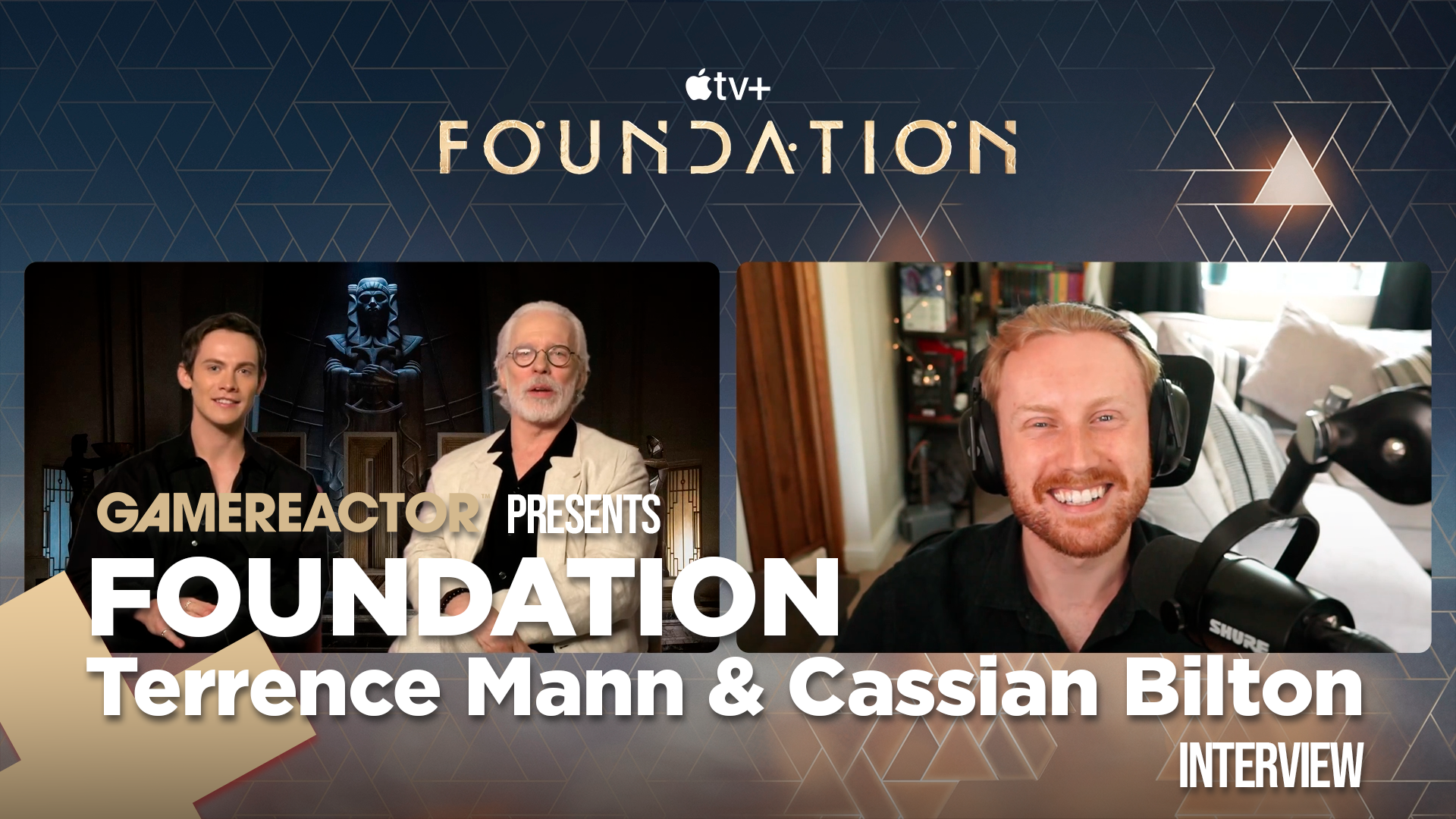 Terrence Mann and Cassian Bilton explain the "mannerisms" they developed to play Brothers Dusk ...