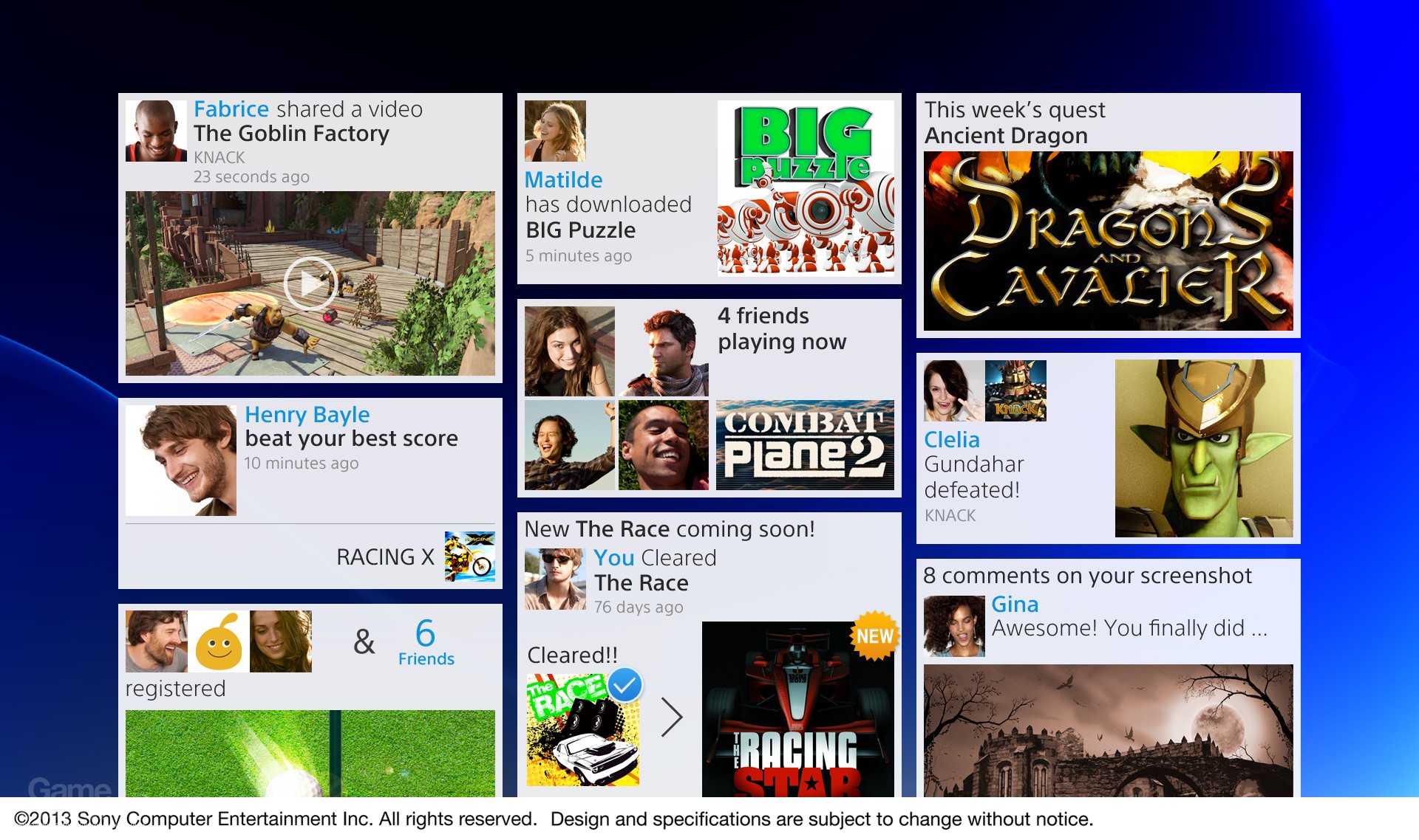 PS4: Official User Interface images - - Gamereactor