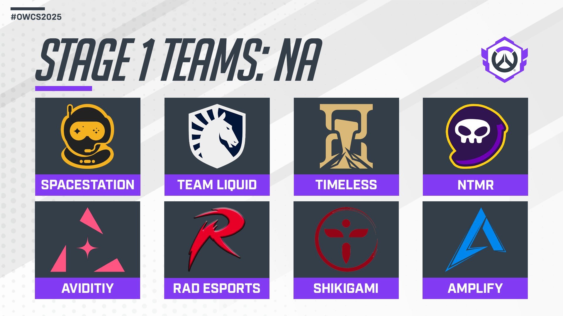 Here are the eight teams competing in the 2025 OWCS EMEA Stage 1 - Overwatch 2 - Gamereactor