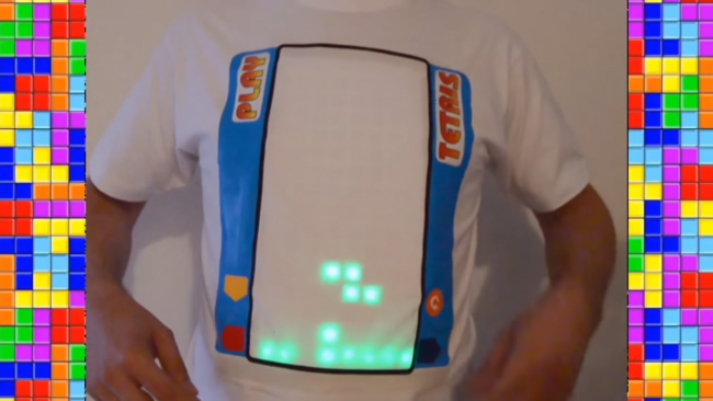Man makes playable Tetris shirt - Tetris Ultimate - Gamereactor