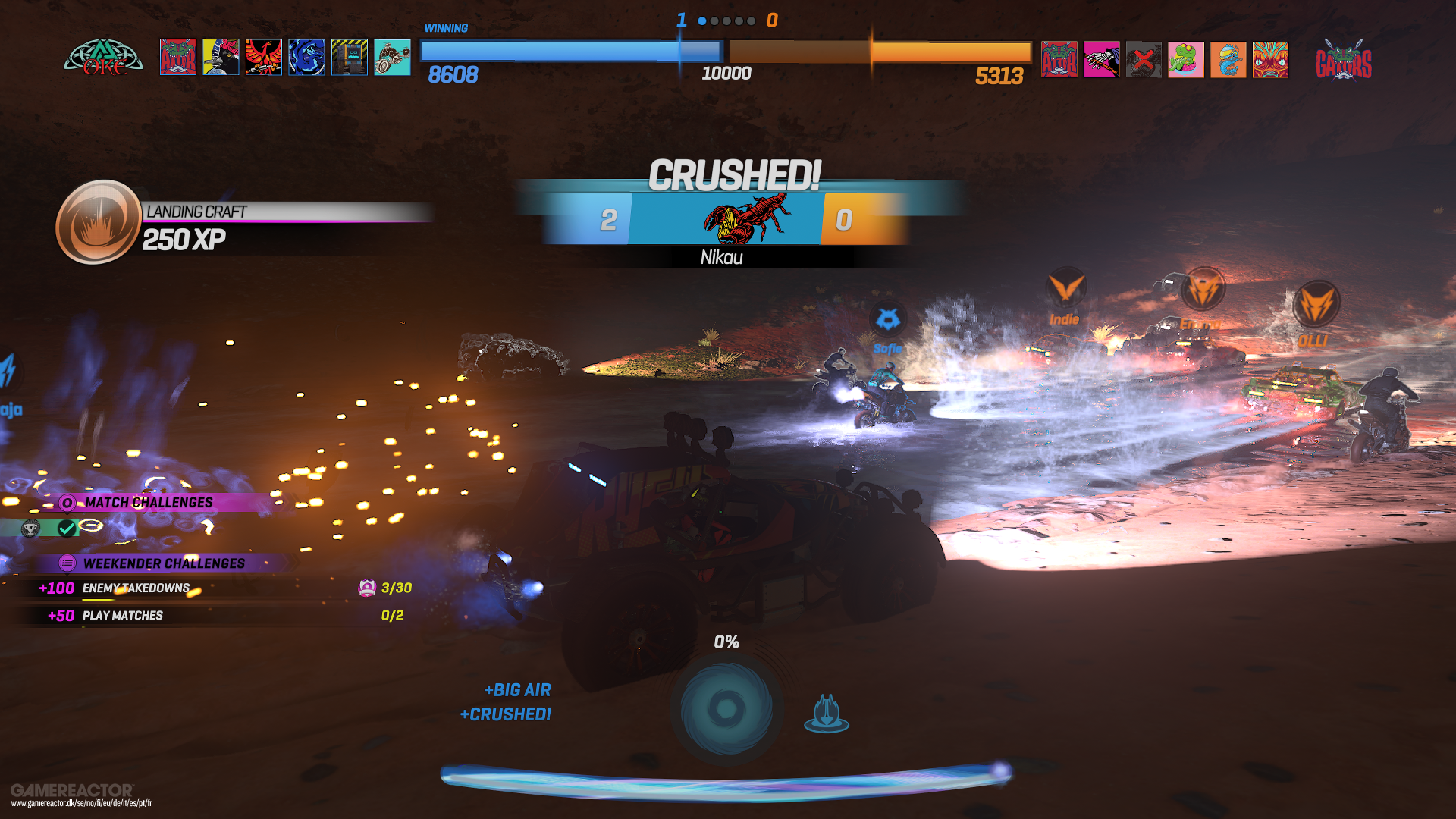 Onrush Review - Gamereactor