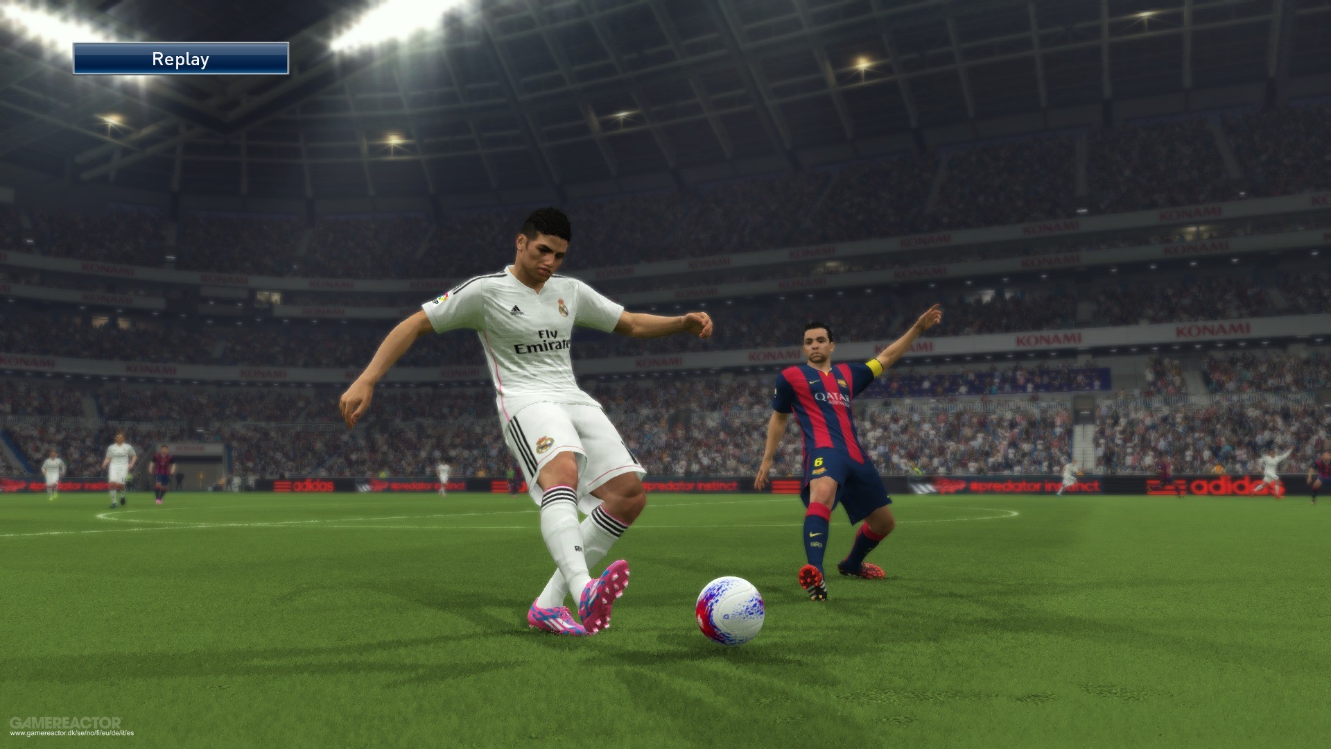 Fresh screenshots of Pro Evolution Soccer 2015