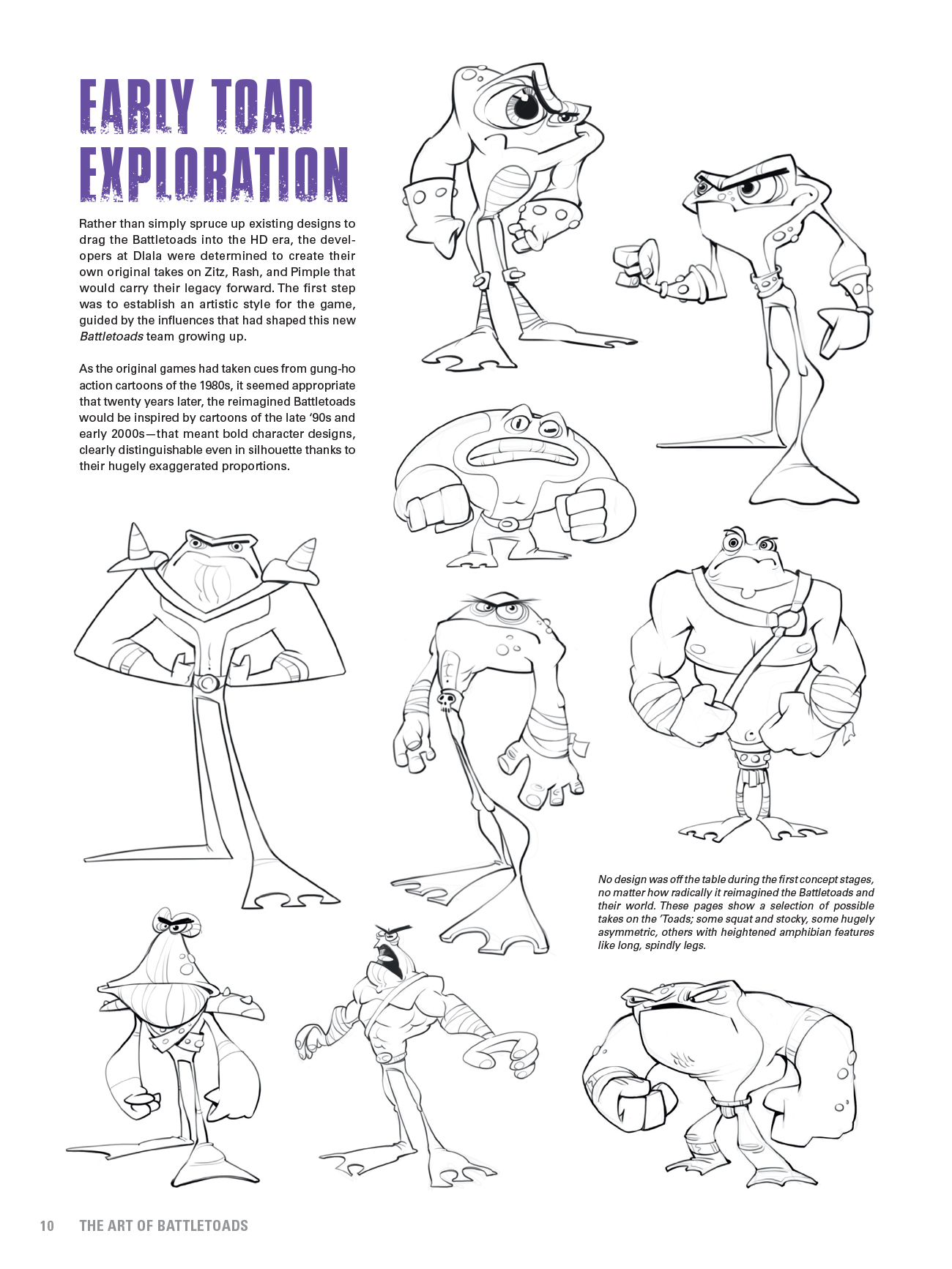 The Art of Battletoads has now been released