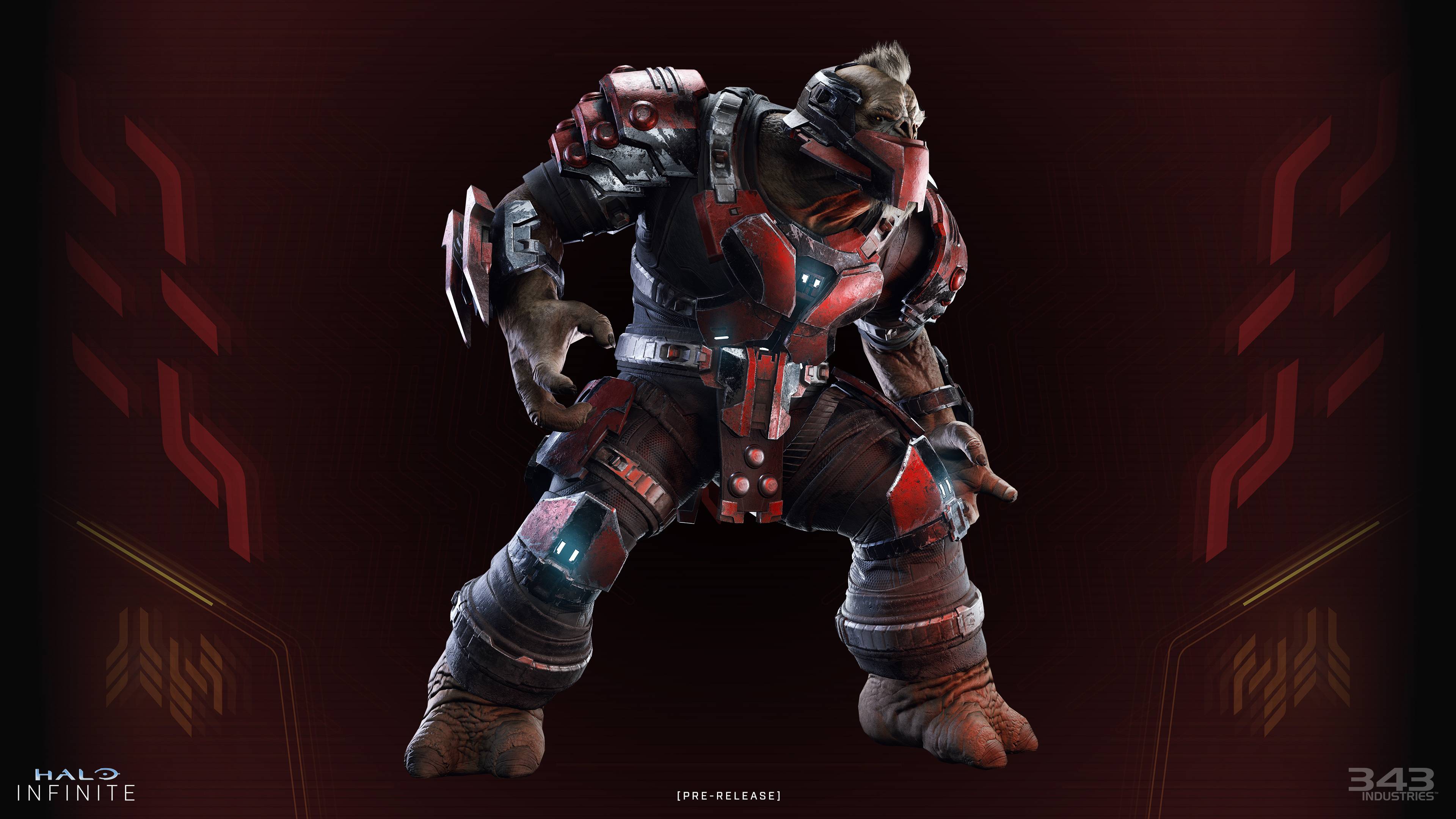 A closer look at Craig the Brute in Halo Infinite