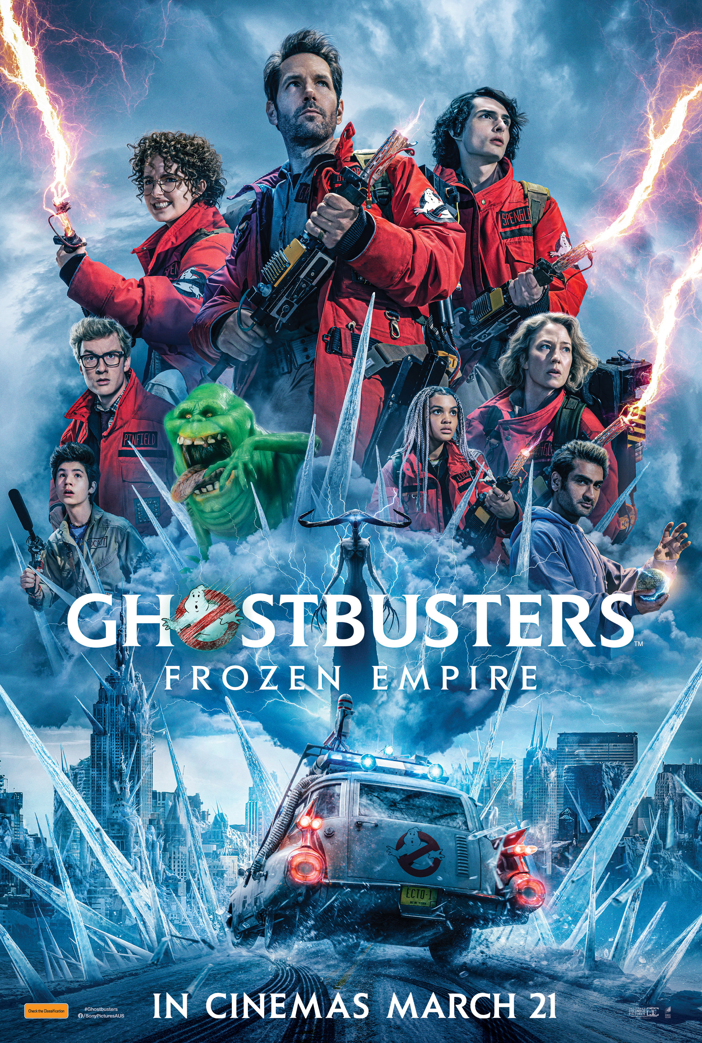 Ghostbusters: Frozen Empire introduces new recruits and legends