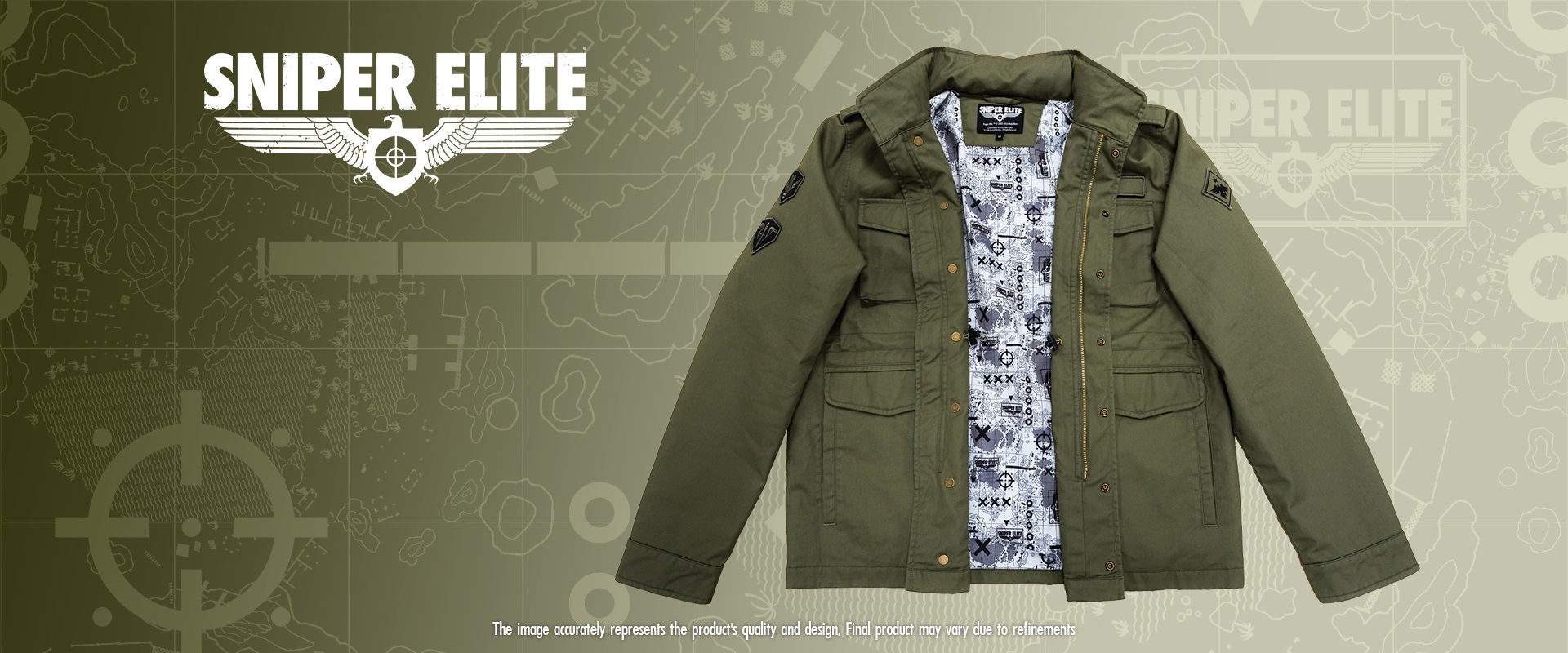 Join the Resistance with this Sniper Elite jacket - Sniper Elite ...