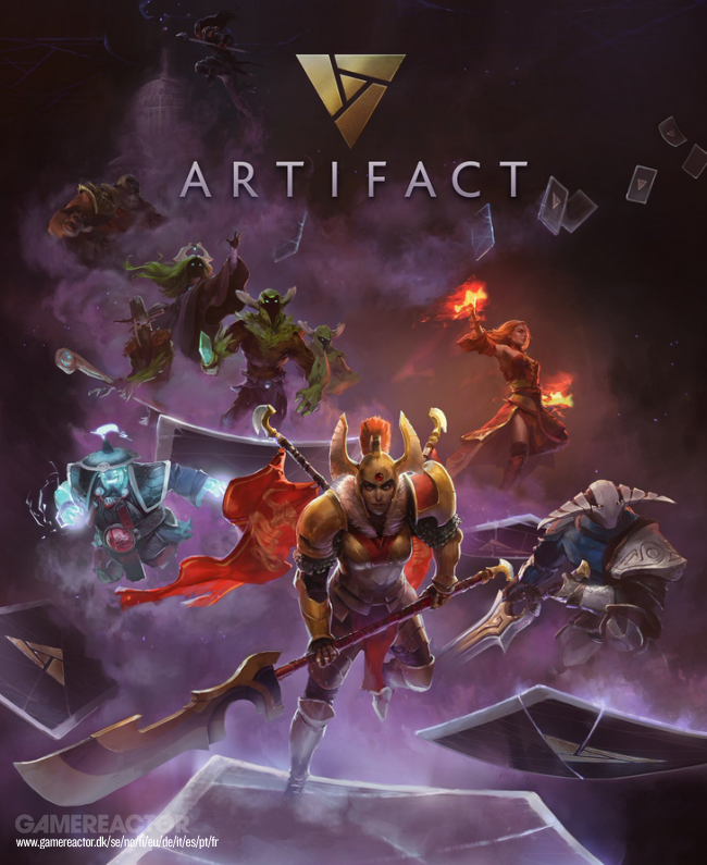 The first images of Valve's new game Artifact