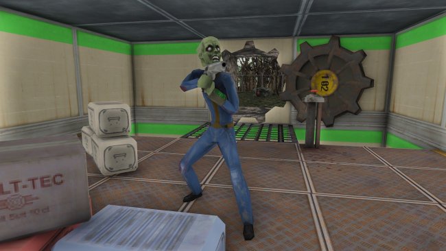 See this retro shooter mod inside Fallout 4