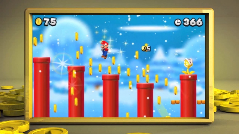 Mario on 3DS trailer - New Super Mario Bros. 2 - Gamereactor