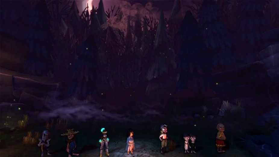 The characters of The Cave