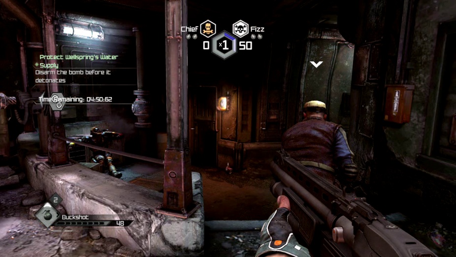 Check out Rage's co-op mode