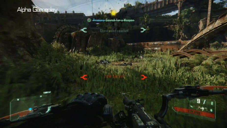 Crysis 3 gameplay footage