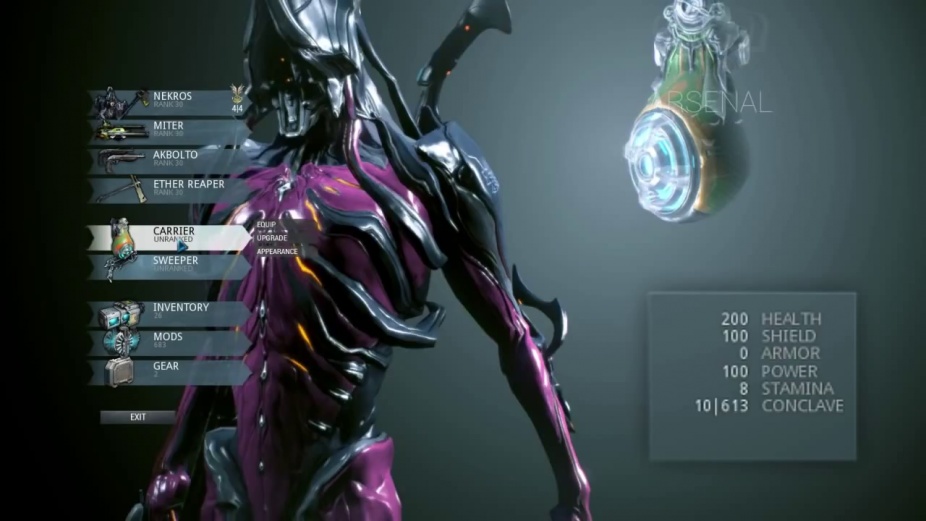 Warframe Saryn Color Scheme