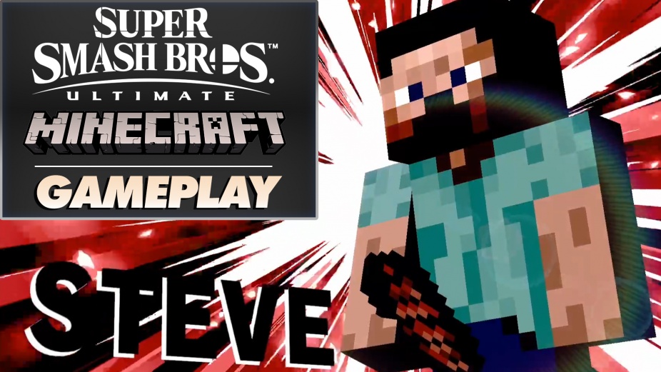 Super Smash Bros. Ultimate x Minecraft - Gameplay