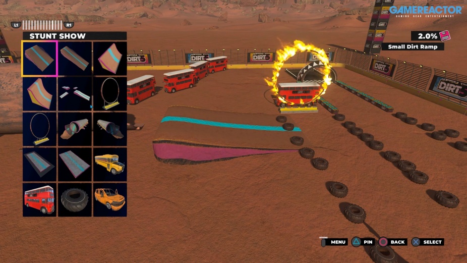 Dirt 5: Playgrounds - Map Editor/Create Demonstration
