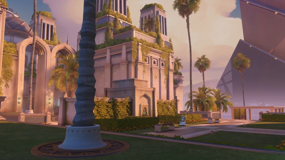 Overwatch - Oasis Map Overview