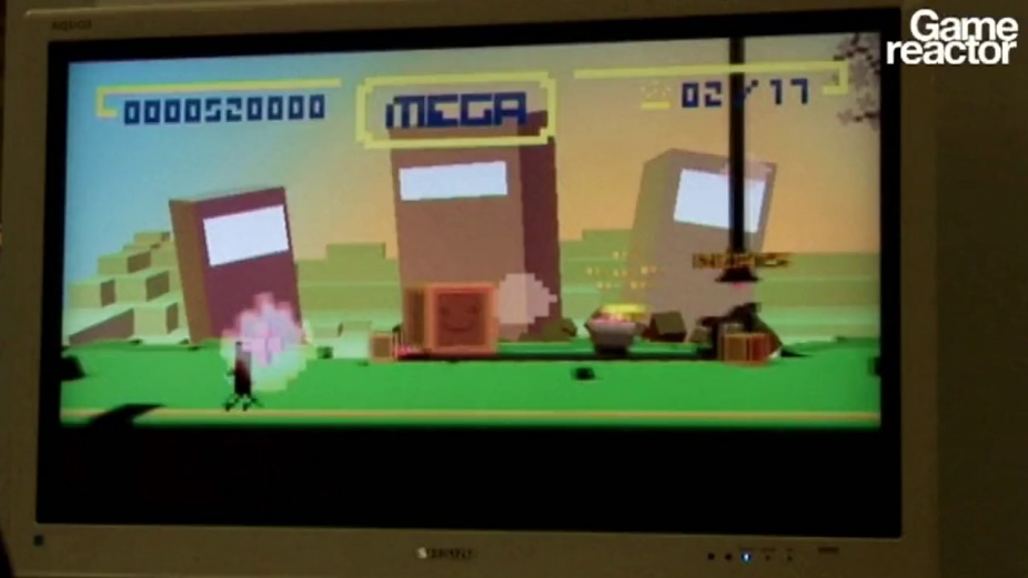 Bit.Trip Runner gameplay - Bit. Trip Runner - Gamereactor