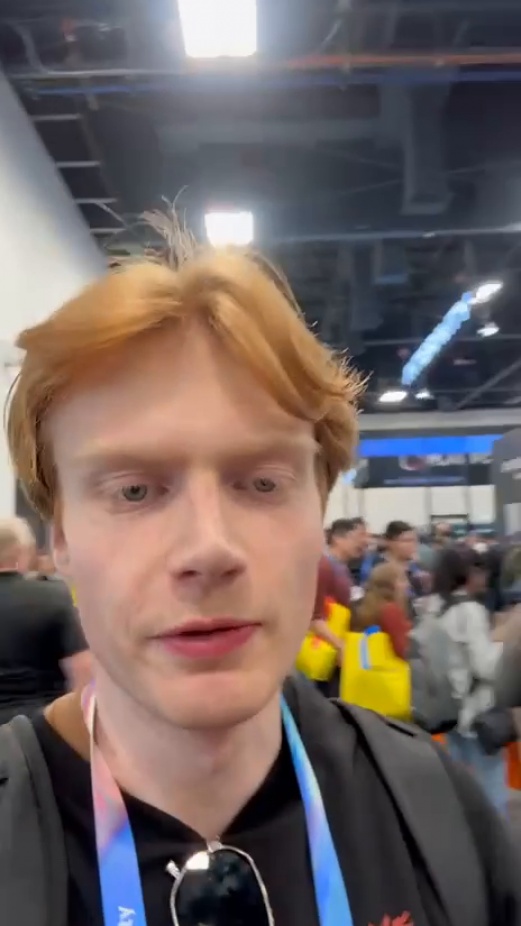 Alex has made it to CES’ gaming section