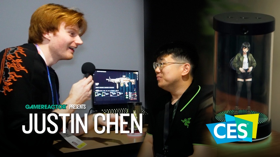 Your Future AI Desk Companion - Razer Project Ava Interview at CES